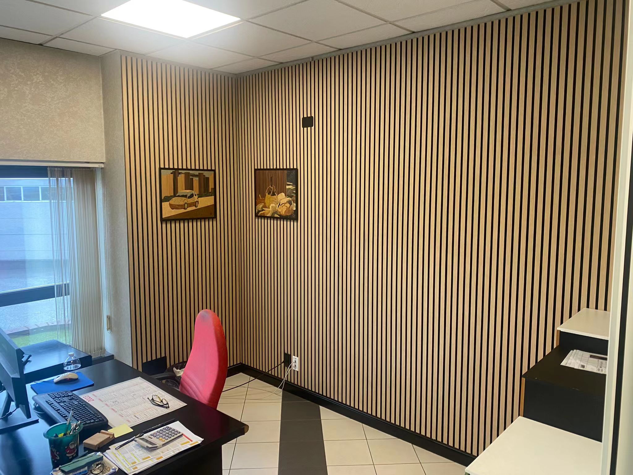 Curved Corrugated Slatted Acoustic Panels - EduPark | Playground ...